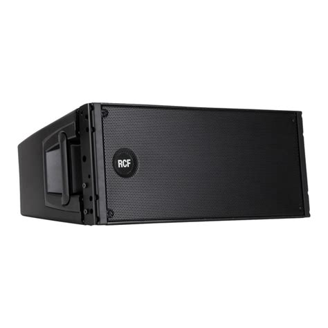 Rcf Hdl20 A Owner S Manual Pdf Download Manualslib