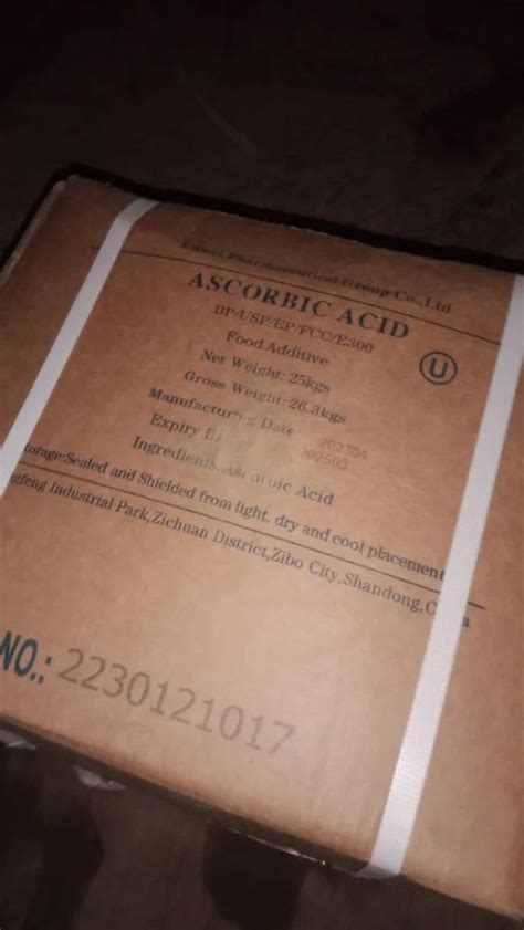 Ascorbic Acid Grade Standard Ip At ₹ 340kg In Thane Id 2853617480230