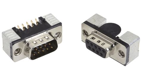 09551666812741 Harting D Sub Standard 9 Way Right Angle Smt D Sub