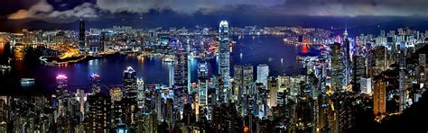 無料ダウンロード 香港の美しい夜景、 美しい、 夜、 香港、 Hdデスクトップの壁紙 Wallpaperbetter