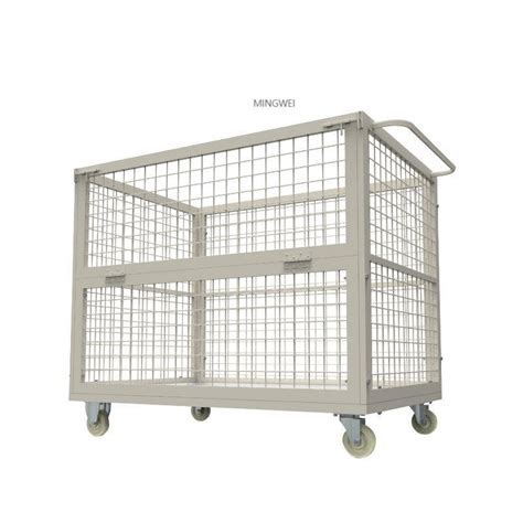 Mingwei Bhk A Collapsible Metal Nestable Wire Mesh Pallets Container