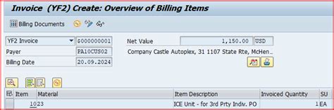 sap sd billing