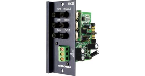 Bogen Mic2s Electronically Balanced Microphone Input Mic2s Bandh