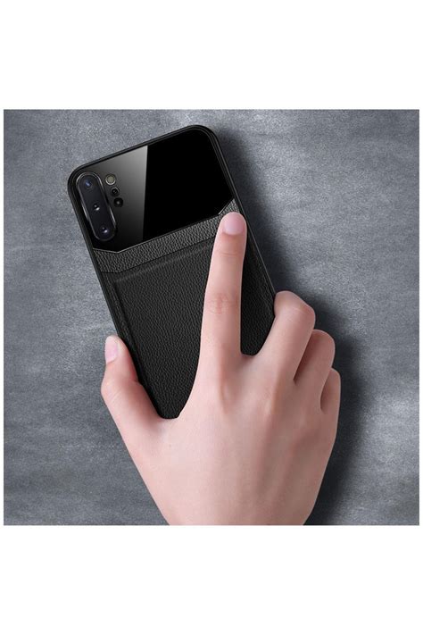 Dara Aksesuar Samsung Galaxy Note Plus Uyumlu Kılıf Zebana Lens Deri Kılıf Siyah Fiyatı