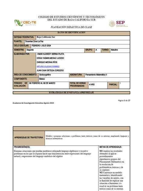 Progresion 3 Pdf Evaluación Matemáticas