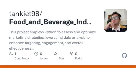 Github Tankiet98foodandbeverageindustryanalysis This Project Employs Python To Assess