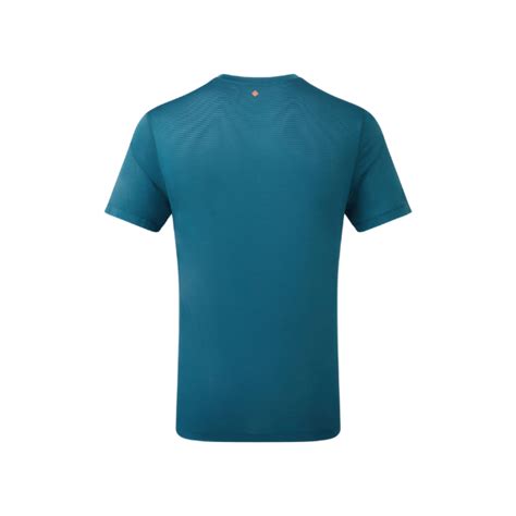 Ronhill Tech Short Sleeve Mens Running Top Blue