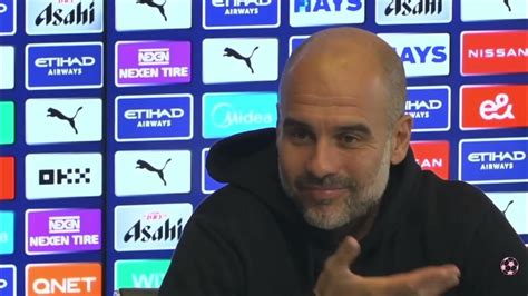 Man City V Southampton Pep Guardiola Pre Match Press Conference