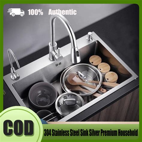 Kitchen Sink SUS304 Stainless Steel Sink Thickness 3MM High End