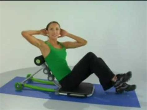 Ab Total Core Deluxe Fitness machine - YouTube