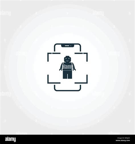 Augmented Reality Game Creative Icon Premium Style Design From Visual Device Icons Collection