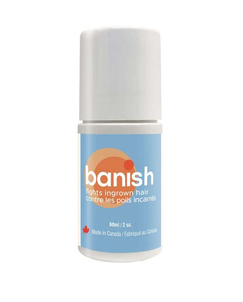 Banish Ingrown Hair Treatment Caronlab Canada