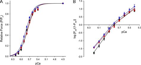 Steady State Force Development In Ft Wt Skinned Myocardium A And B