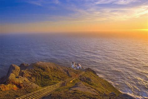 Point Reyes Lighthouse At Sunset Harold Davis