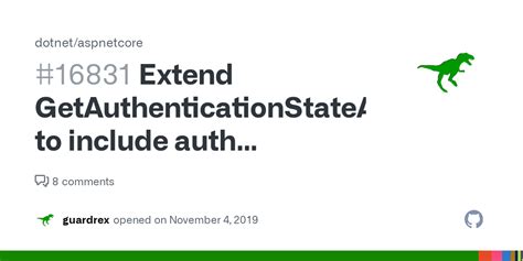 Extend Getauthenticationstateasync To Include Auth Properties · Issue
