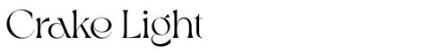 Crake Font Webfont And Desktop Myfonts
