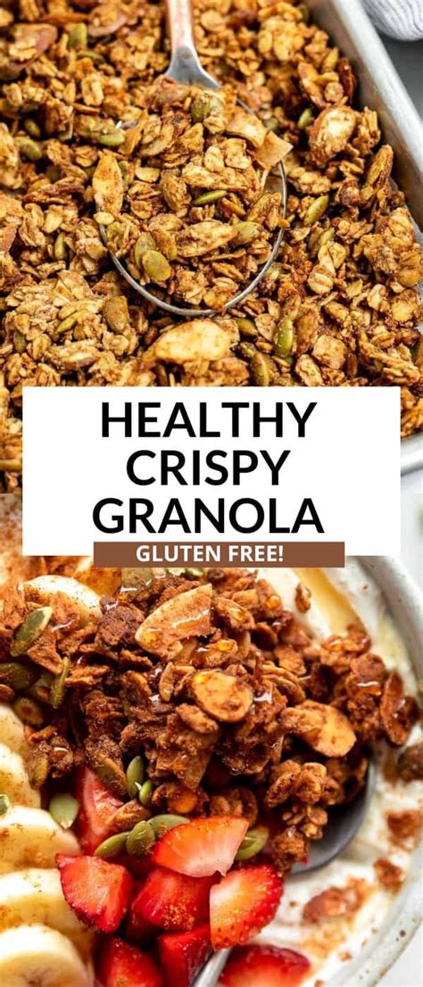 Healthy Gluten Free Granola Eat With Clarity
