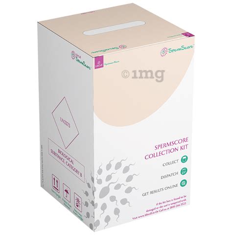 Lifecell Lifecell Spermscore At Home Self Collection Kit Tests Sperm