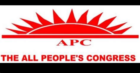 APC Warns Its Members To Disassociate From Illegally Appointed District Chairmen