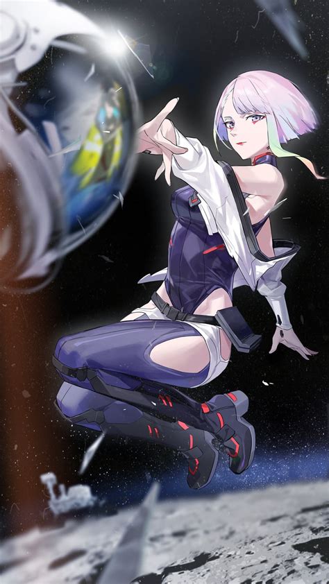 Lucy And David Martinez Cyberpunk And More Drawn By Bigroll Danbooru