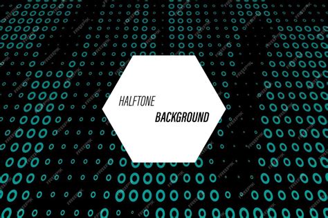 Premium Vector Grunge Halftone Vector Backgroundhalftone Dots Vector