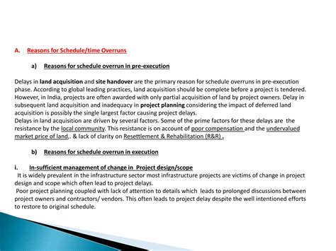 Cost And Time Overruns In Indian Construction Industry Ppt