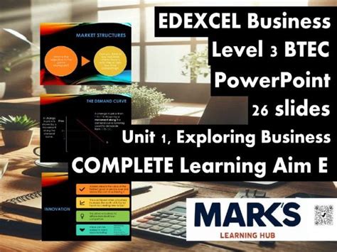 Edexcel Btec Business Level 3 Unit 1 Exploring Business Complete Learning Aim E Powerpoint