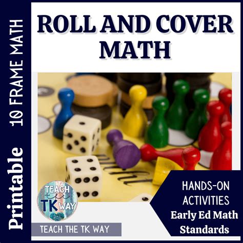 Roll And Cover Math Activities Through The Year