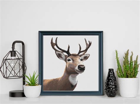 Reindeer Cross Stitch Pattern
