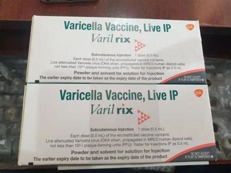 Varilrix Injection At ₹ 1450piece Pharmaceutical Injection In