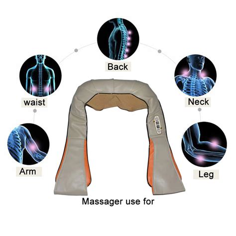 Electrical 4d Shawl Electric Shiatsu Neck Shoulder Back Neck Kneading
