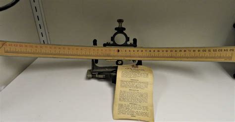 Lamp And Scale Reading System For Leeds And Northrup Galvanometer
