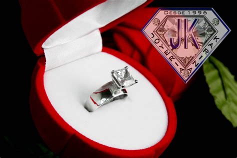 Anillo de compromiso en Plata 4180 Costa Rica Joyería Karina