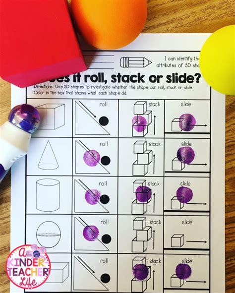 12 Hands On Shape Activities A Kinderteacher Life