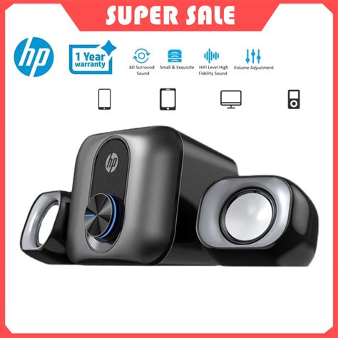 HP DHS S DHS Desktop Speaker PC Computer Speaker Wired Speaker Super Bass With