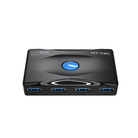 USB Switch USB3 0 2 In 4 Out With Desktop Controller 2 In 4 Out OEM KVM Switch