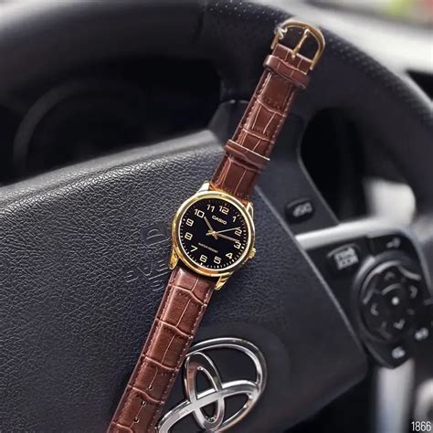 Casio Enticer Mtp V001gl 1b Black Dial Mens Watch