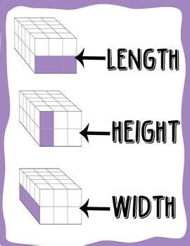 FREEBIE Rectangular Prism Poster By TheLoveofPi TPT