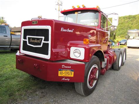 Brockway Truck Vintage Big Rig Prime Mover