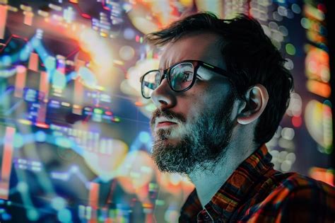 Premium Photo Data Scientist Working With Modern Technology