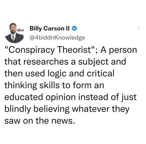 Just A Simple Reminder R Conspiracy