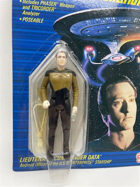 Star Trek Next Generation Galoob Lt Commander Data Vintage Figure