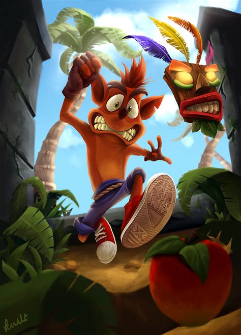 Crash Bandicoot Fan Art By Paulo Man On Deviantart