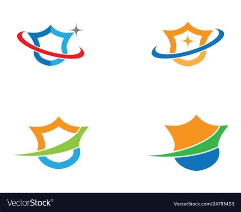 Shield Symbol Royalty Free Vector Image VectorStock