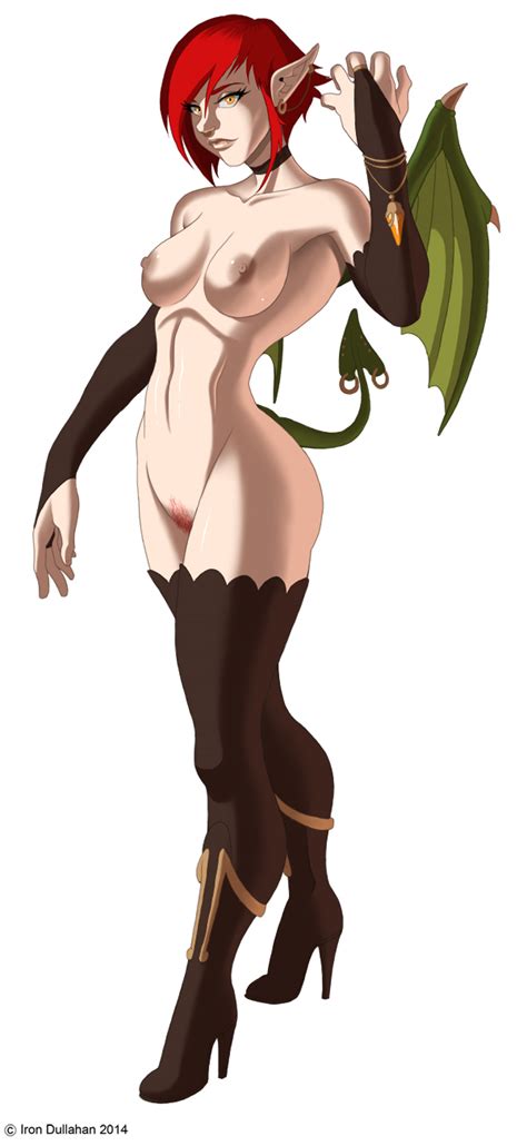Succubus Lillith Pose By Iron Dullahan Hentai Foundry