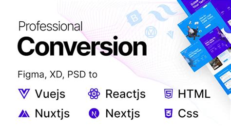 Convert Figma To Vuejs Figma To Wordpress Figma To Psdfigma To React