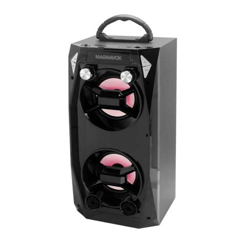 Magnavox MMA Stereo Portable Speaker With Color Changing Lights Manual ManualsLib