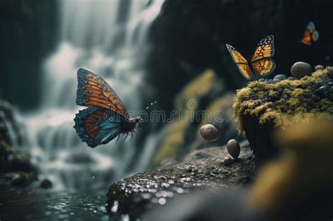 Cate Desig Enchanting Mountain Flight Detail Rich Fairy Tale Scene In
