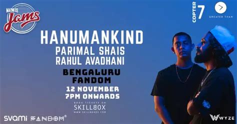 Madness Jams Hanumankind Parimal Shais Tour