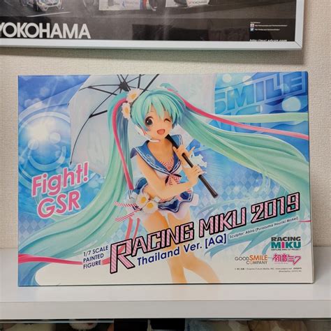 【未使用に近い】【ブリスター未開封】レーシングミク 2019タイver 初音ミク グッドスマイルレーシング スケールフィギュア Aq グッド